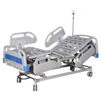 China Multifunctional Hospital ICU Bed 2130x1000mm Three Functions with PU Mattress 220kg Load for sale