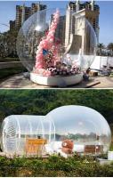 China Inflatable Bubble Geodesic Dome Tent Garden Party Geodesic Camping Tent for sale