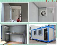 China 2.5mm Movable Shipping Container Homes Waterproof Frame Retardant for sale