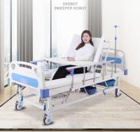 China Steel Multifunctional Manual Medical Patient Bed with Turning 2000x960mm 220kg Load for sale