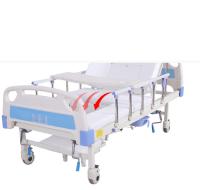 China Steel Multifunctional Manual Medical Patient Bed with Turning 2000x960mm 220kg Load for sale