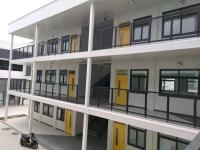 China Class A Fireproof Movable Modular Home 2.5mm Steel Frame 50mm Panel for sale