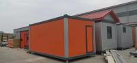 China Class A Fireproof Movable Modular Home 2.5mm Steel Frame 50mm Panel for sale