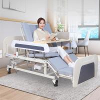 China Manual Hospital Bed with Rails 2100x900mm Cold Rolled Steel 200kg Load Capacity for sale