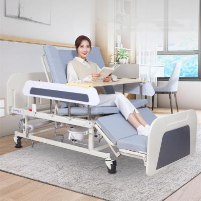 China Manual Hospital Bed with Rails 2100x900mm Cold Rolled Steel 200kg Load Capacity for sale