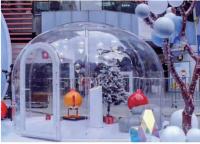 China PC Bubble Panoramic Geodesic Dome Tent with Insulation 360 Degree Transparent 10 Year UV Warranty for sale