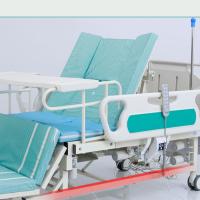 China ABS Guardrails Electric Nursing Hospital Bed 4 Castors 200kg Load 12 Function for sale