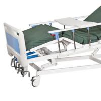China Manual ICU Hospital Bed 3 Function Hand Crank Anti Rust ABS Injection Molding 200kg for sale