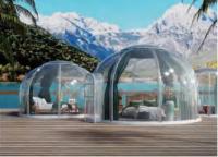 China Tourism PC Bubble Geodesic Dome Tent For Catering Leisure for sale