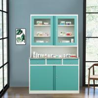China SS304 Alkali Resistant Hospital Medicine Cabinet 1800mm with 3 Drawers Adjustable Shelves for sale