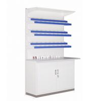 China Steel Pharmacy Medicine Display Racks Single Sided Pull Out for sale