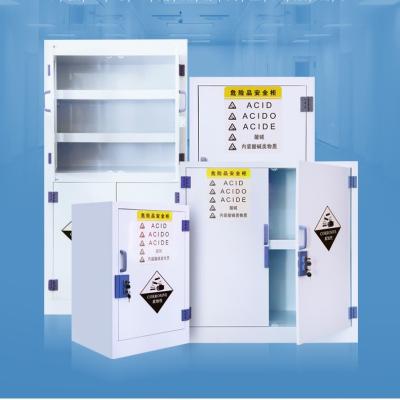 China PP Acid Alkali Storage Cabinet 1800x900x450mm Chemical Reagent Display Cabinet 8mm Thickness for sale