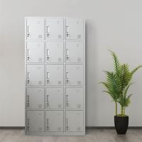 China 15 Door Steel Medicine Display Cabinet H1800mm Cold Rolled Steel Storage Chest for Bedroom Office for sale
