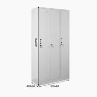 China 3 Door Stainless Steel Medicine Display Cabinet H1800xW900xD420mm Fully Assembled for sale