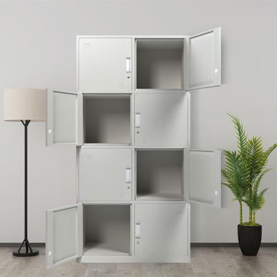 China OEM Office Storage Lockers Environmentally Friendly 8 Door Locker for sale