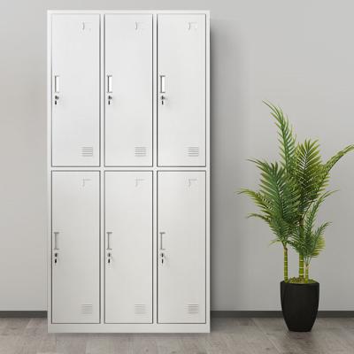 China Multifunction 6 Door Medicine Display Cabinet OEM Knock Down Structure for sale