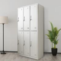 China Multifunction 6 Door Medicine Display Cabinet OEM Knock Down Structure for sale