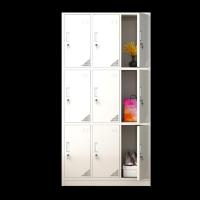 China 9 Door Stainless Steel Medicine Display Cabinet H1800xW900xD400mm Customizable for sale