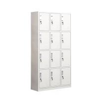 China Assembled 12 Door Multi Function Locker With Vent Hole for sale