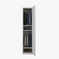 China Powder Coated Steel Single Door Locker Rust Proof For Office for sale