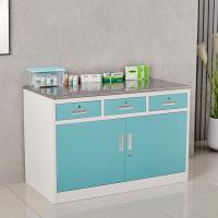 China Electrolytic Plate Medicine Display Cabinet Hospital Laboratory Diagnostic Table for sale