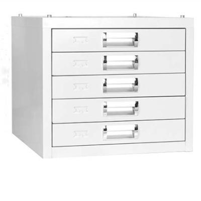 China Pathology Steel Wax Sheet Medicine Display Cabinet 5 Drawers 0.9mm Cold Rolled Steel for sale