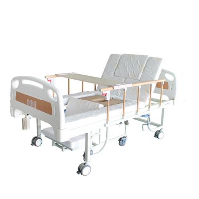 China Multi-Functional Manual Nursing Bed Wheelchair Bed 2170x1060x550mm 220kg Load Capacity Hospital Patient for sale