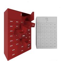 China 40 Drawers Steel Medicine Display Cabinet Chinese Herbal Storage Cabinet H1800xW900xD500mm for sale