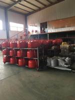 China Gasoline Cement Mixer 350L Semi Dry Cylinder Type Concrete Mixer 6.5HP for sale