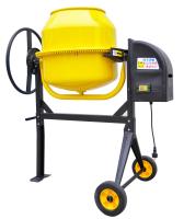 China Rotor Type Electric Concrete Mixer Machine 650W With Drum Mouth for sale