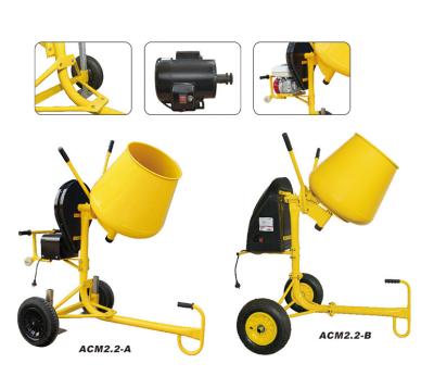 China Mini Concrete Mixer 160L Bowl 650W Electric Portable Cement Mixer for Construction for sale