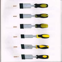 China 60crv Wood Carving Chisel Set 140mm Wooden Handle Material for sale