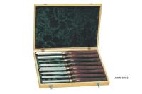 China 90mm Wood Lathe Tool Sets Graved Chisel Wood Carving Tool Sets for sale