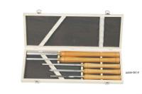 China 90mm Wood Lathe Tool Sets Graved Chisel Wood Carving Tool Sets for sale