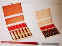 China Flat Punch Wood Lathe Tool Sets Butt Chisel Wood Turning Lathe Machine for sale
