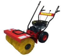 China 6.5HP Snow Power Brush Sweeper Walk Behind Recoil Starter High Flexibility for sale