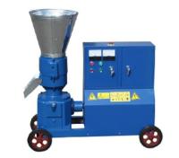 China 200mm Flat Die Feed Mill Machine 7.5kw 380V 50Hz 200-300kg/h Capacity for sale