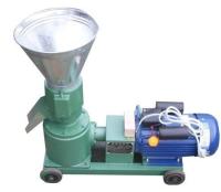 China 200mm Flat Die Feed Mill Machine 7.5kw 380V 50Hz 200-300kg/h Capacity for sale