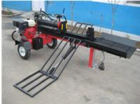 China Woodworking Automatic Log Splitter 45 Ton Horizontal Vertical Diesel 9HP for sale