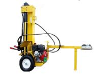 China Woodworking Automatic Log Splitter 45 Ton Horizontal Vertical Diesel 9HP for sale