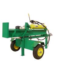 China 100mm Gasoline Wood Chipper Precision Horizontal Log Splitter for sale