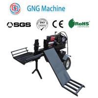 China Automatic Feeding Timber Log Splitter 45 Ton Diesel Wood Cutting Machine CE for sale