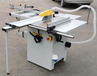 China 1500W Wood Pressing Machine Semi Automatic Woodworking Table Saw for sale