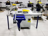 China 1500W Wood Pressing Machine Semi Automatic Woodworking Table Saw for sale