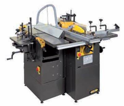 China CM250 Combined Woodworking Machine Center 1100W 1500W Saw Spindle Moulder Planer Thicknesser CE for sale