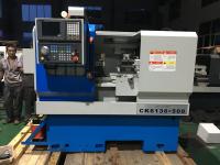 China Taper Surface Metal Cnc Turning 340mm Programmable Metal Lathe for sale