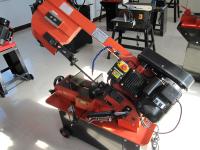 China Horizontal Metal Cutting Bandsaw 7 Inch 750W 220V CE Certified for sale