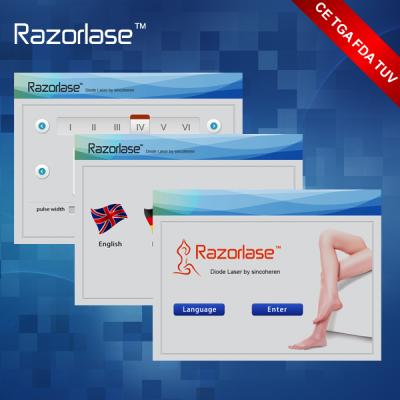 China Beijing Sincoheren 808nm Razorlase Hair Removal Diode Laser Device for sale