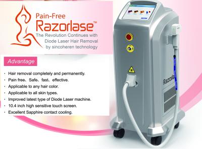 China 2015 hot selling painless hair removal machine 808nm diode laser hair remvoal for sale