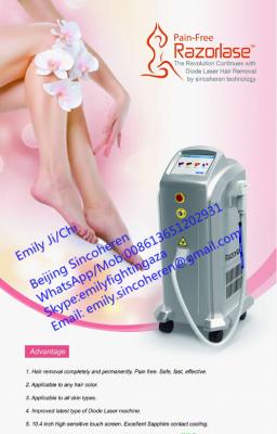 China Diode 808nm hair removal laser diode light sheer hair removal laser for sale